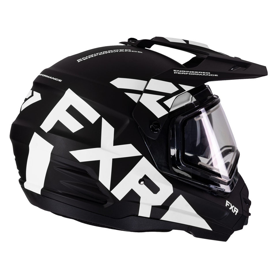 Шлем с подогревом FXR Torque X Team, Blk/White, 2022: от 41 590
