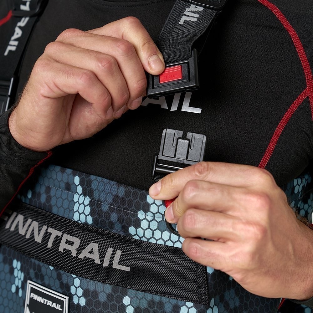 Вейдерсы с сапогом Finntrail Enduro BF, CamoGray, 2023: от 31 000