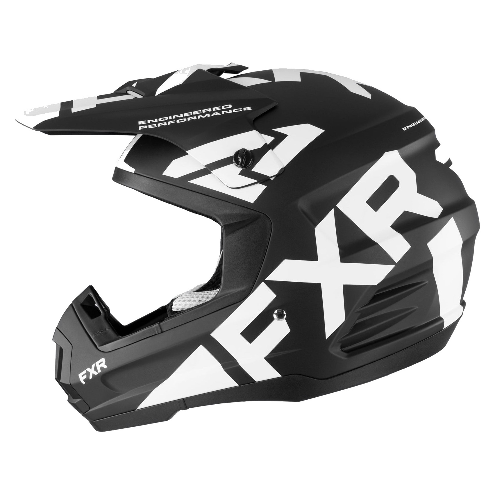 Шлем FXR Torque Team, Black/White, 2022: от 24 480