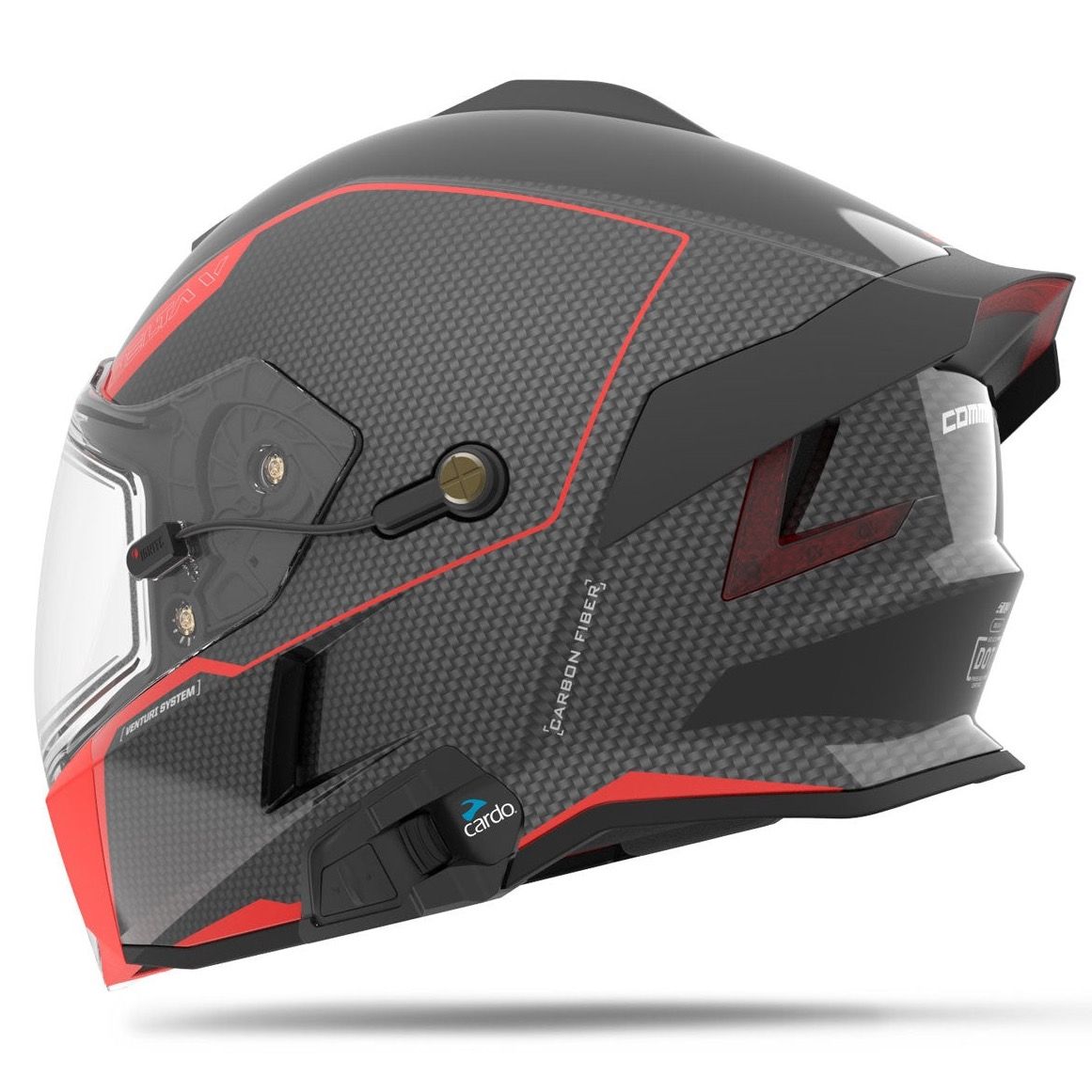 Шлем с подогревом 509 Delta V Carbon Commander, Racing Red, 2024: от ...