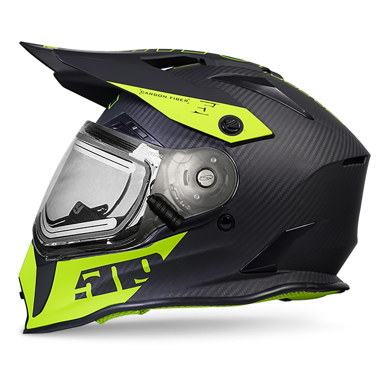 Шлем карбоновый с подогревом 509 Delta R3L, Hi-Vis, 2020