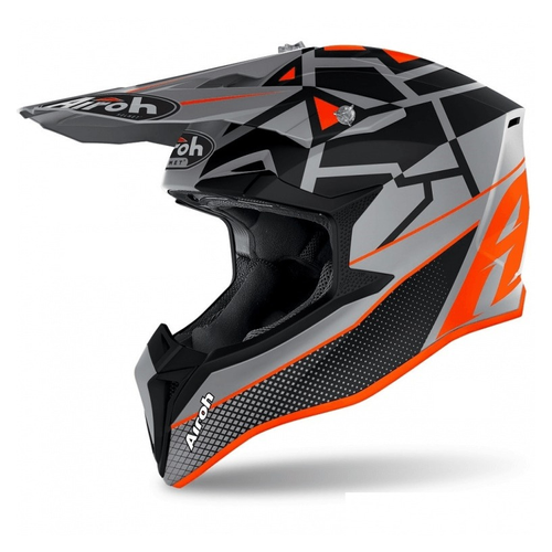 Шлем AIROH WRAAP, Mood Orange Matt, 2024