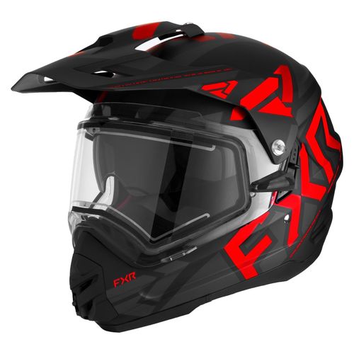 Шлем с подогревом FXR Torque X Team, Black/Red, 2023: от 29 110