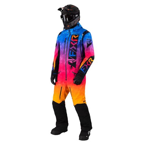 Комбинезон облегченный FXR Helium, Blue/Yellow/Orange/Violet/Pink, 2023